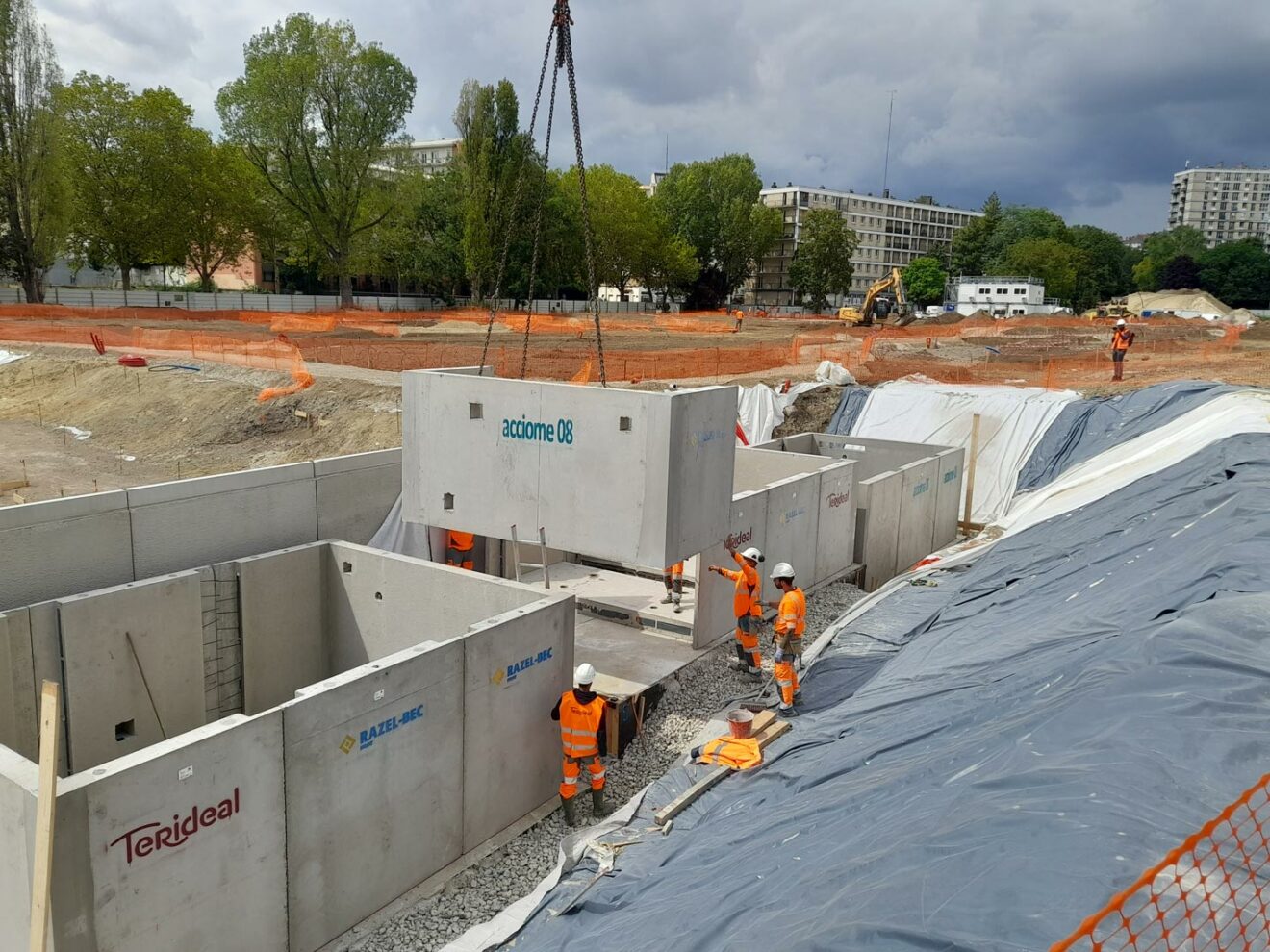 Le parc se dessine - SEMAPA